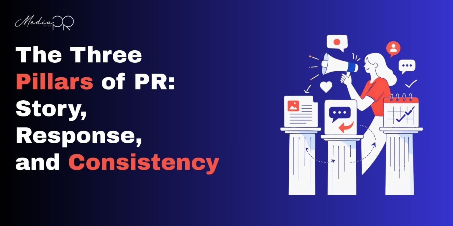 The Three Pillars of PR: Story, Response, and Consistency